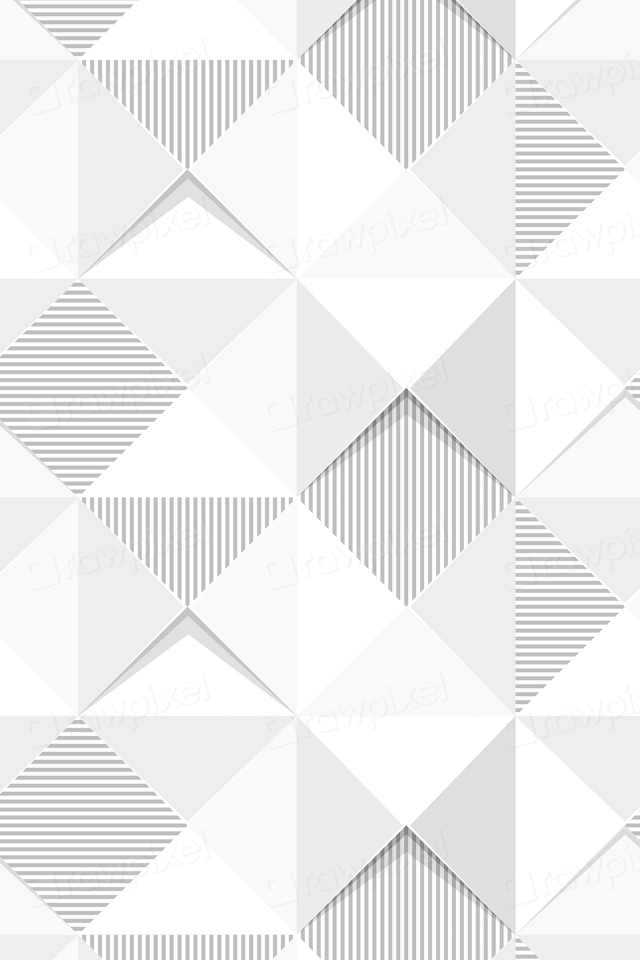 White geometric triangle patterned background | Free Photo - rawpixel