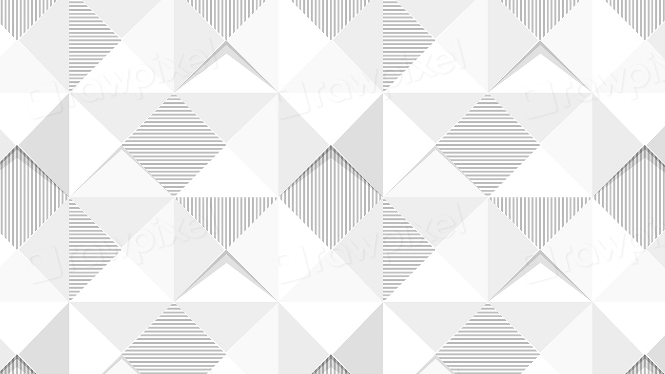 White geometric triangle patterned background | Premium Photo - rawpixel
