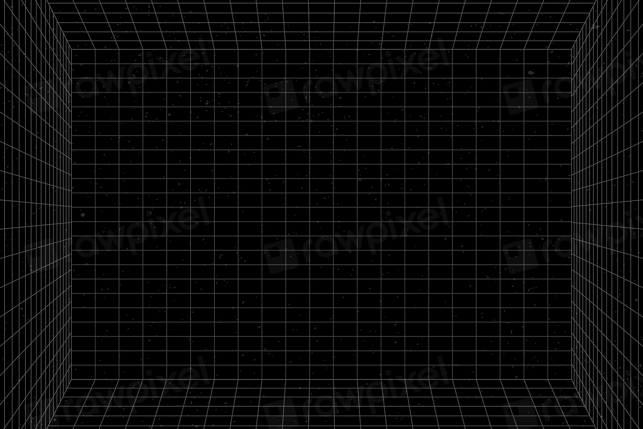 3D wireframe grid room background | Premium Vector - rawpixel