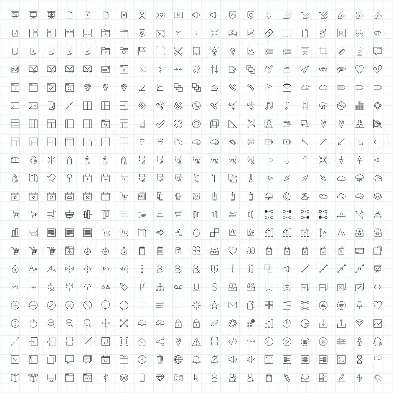 Set of computer icon vectors | Premium Vector - rawpixel
