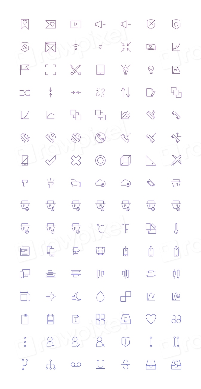 Set of computer icon vectors | Premium Vector - rawpixel