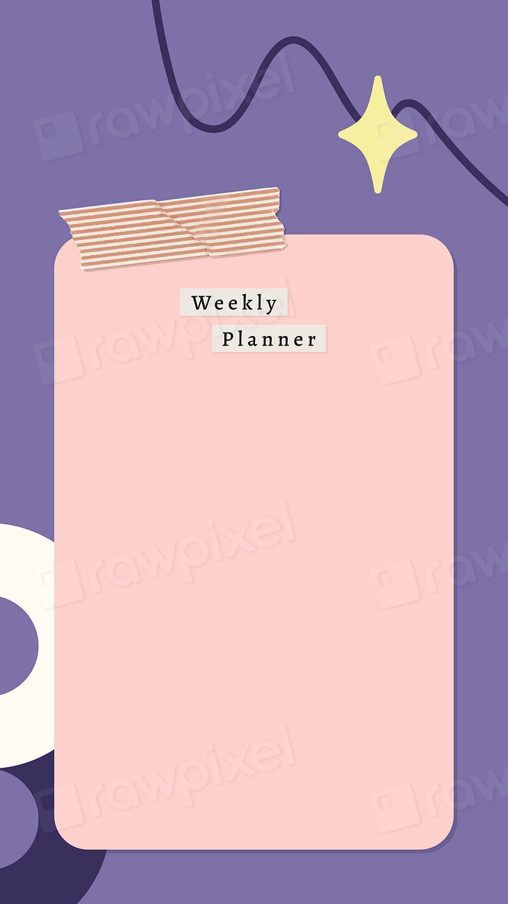 Pink reminder note phone background | Premium Vector - rawpixel