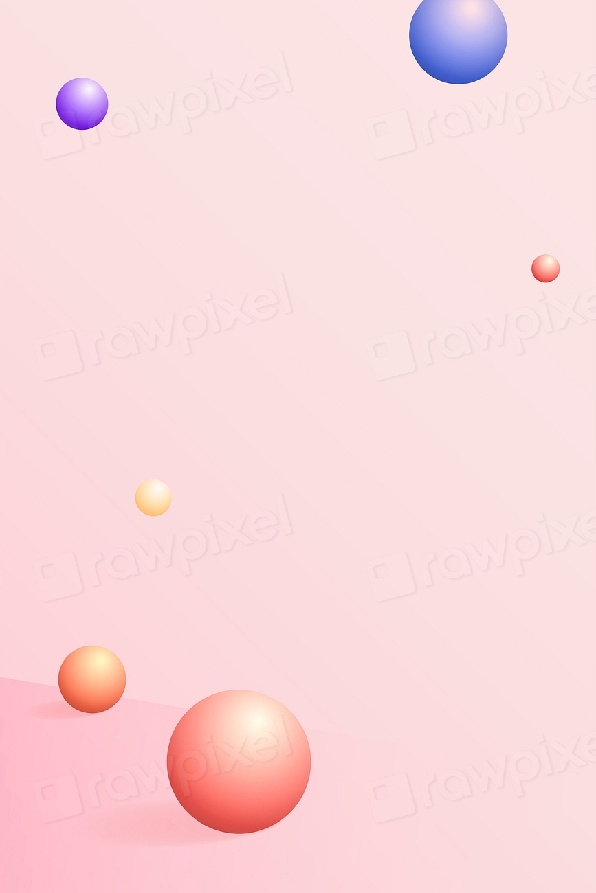 Abstract sphere patterned background vector | Premium Vector - rawpixel