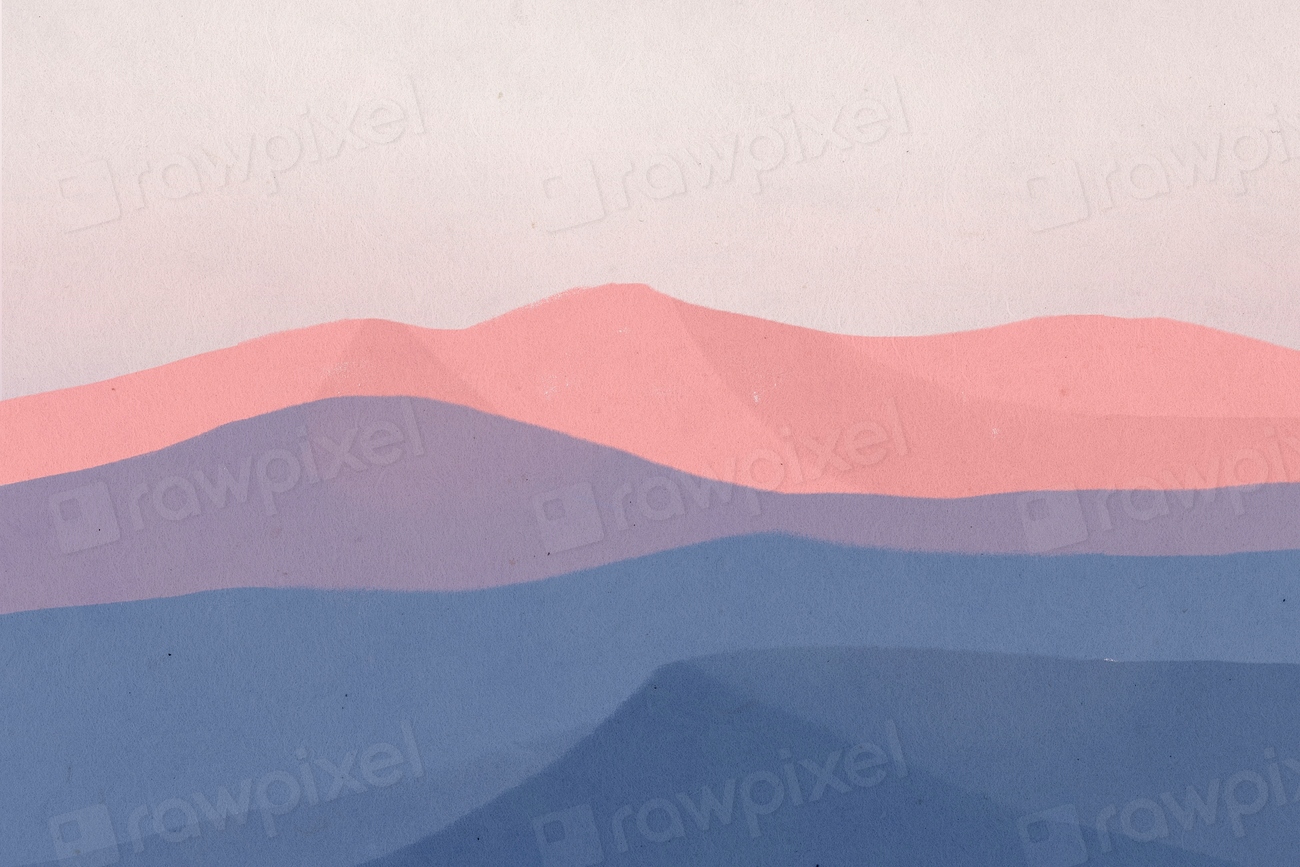 Landscape background of mountains psd | Premium PSD Illustration - rawpixel
