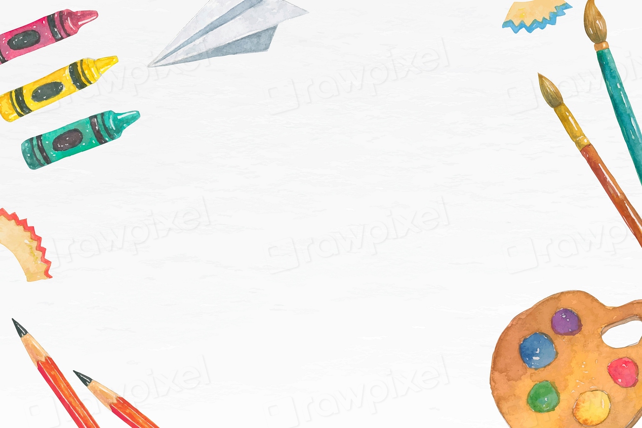 Education frame vector art tools | Premium Vector - rawpixel