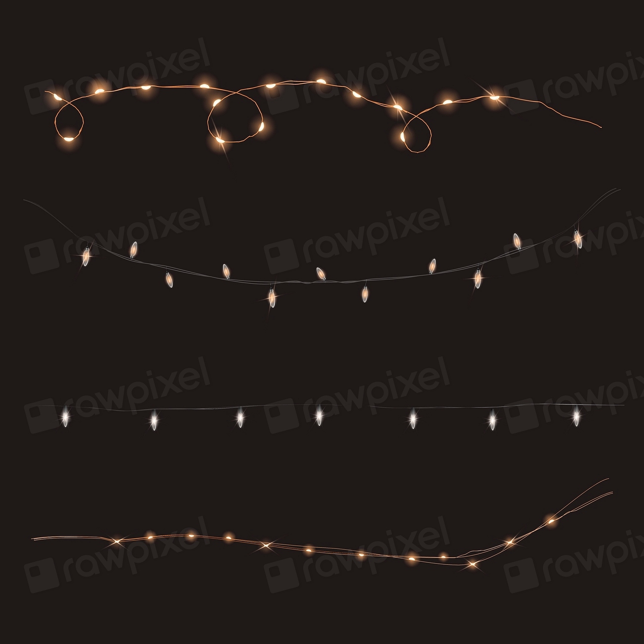 String light design elements vector | Premium Vector - rawpixel