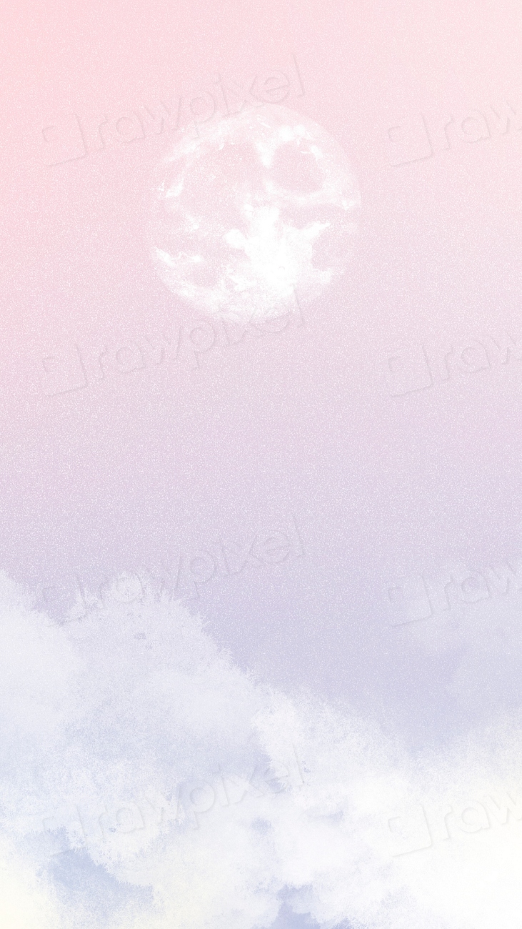 Aesthetic sky background moon and | Free Photo - rawpixel