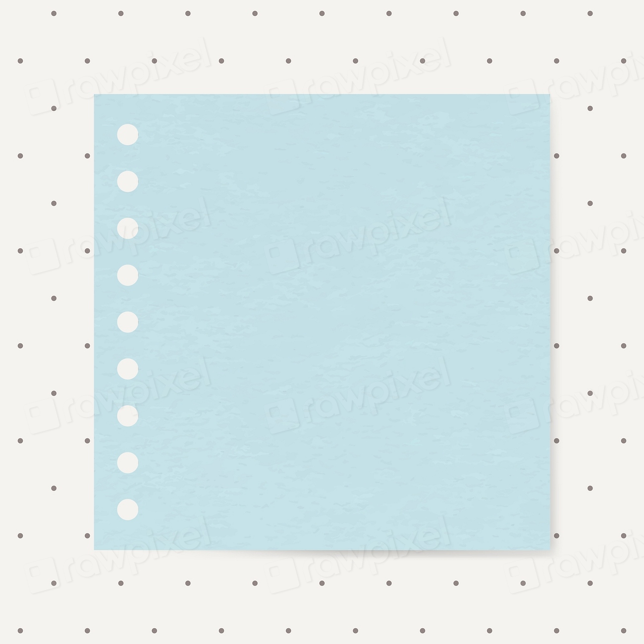 Pastel blue square memo pad | Premium Photo - rawpixel