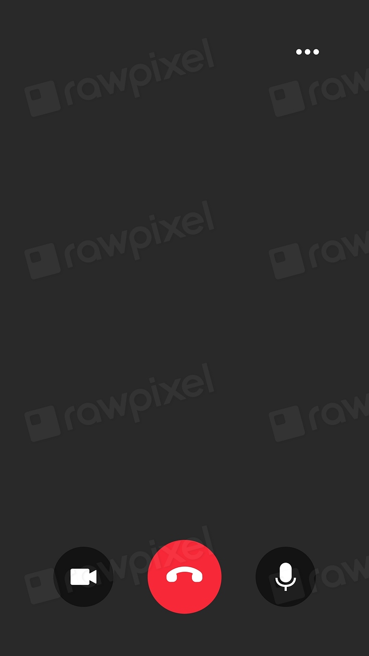 Incoming phone call interface vector | Premium PSD - rawpixel