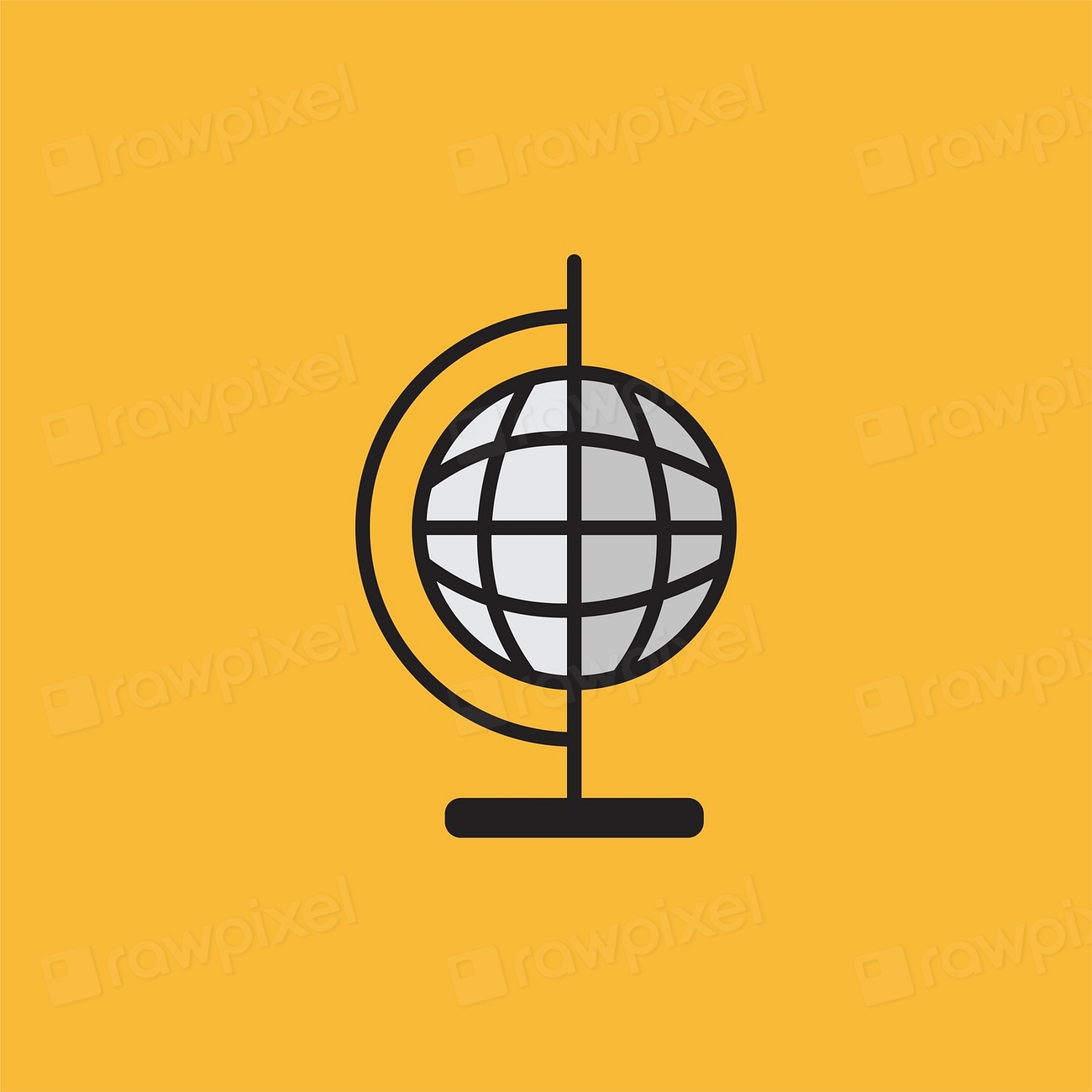 Illustration of globe ball | Free Vector - rawpixel