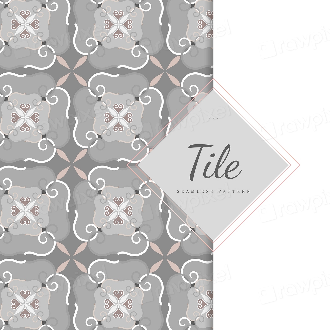 Seamless pattern wall tile vector | Premium Vector - rawpixel