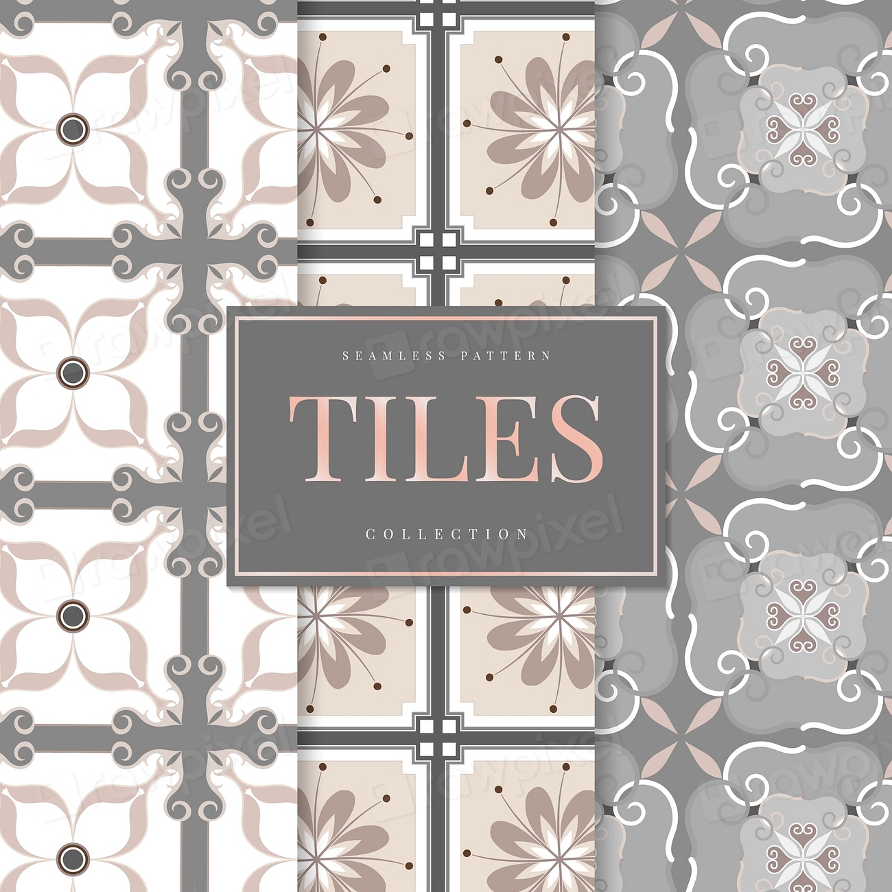 Seamless pattern tiles vector collection | Free Vector - rawpixel