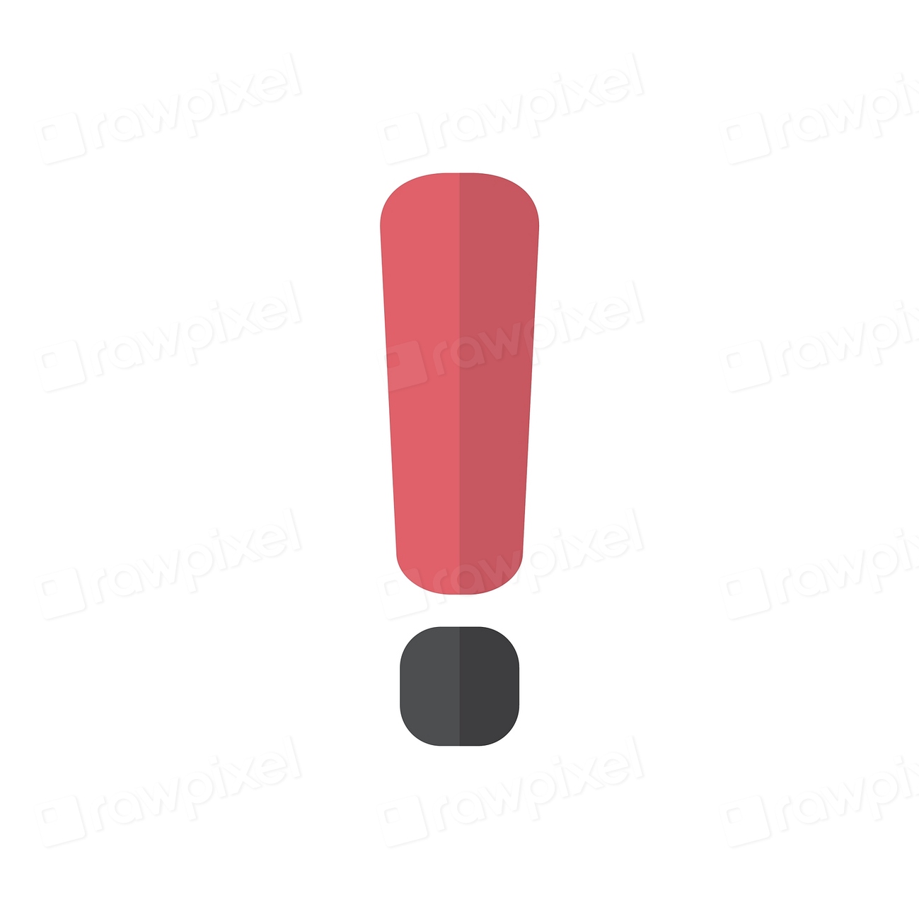 Illustration of exclamation mark vector | Premium Vector - rawpixel