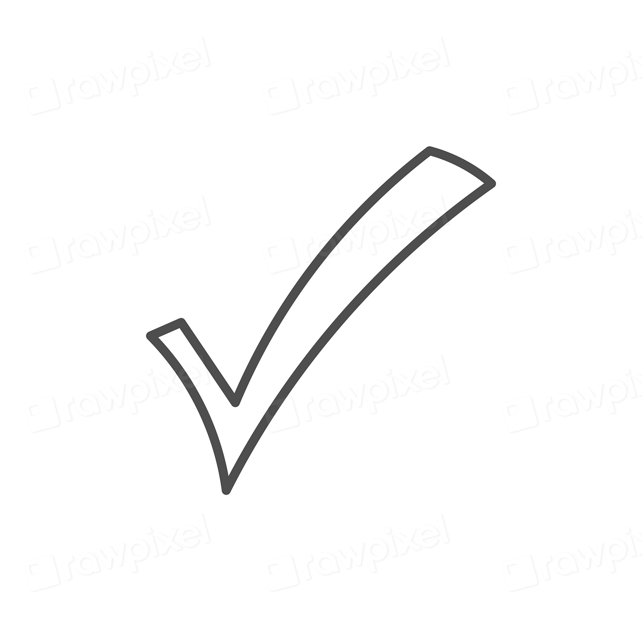Illustration of tick mark vector | Free Vector - rawpixel