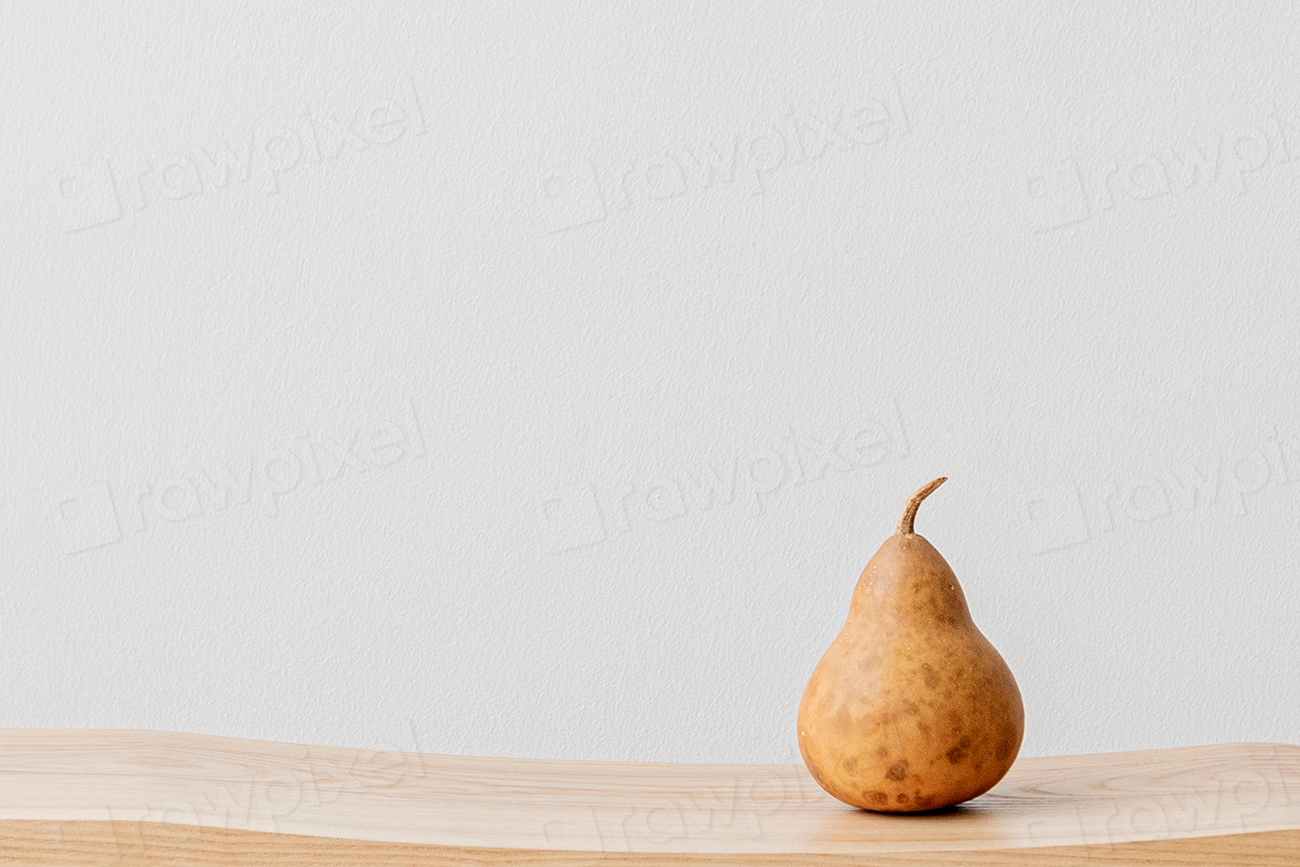 Brown pear wooden bench white | Premium Photo - rawpixel