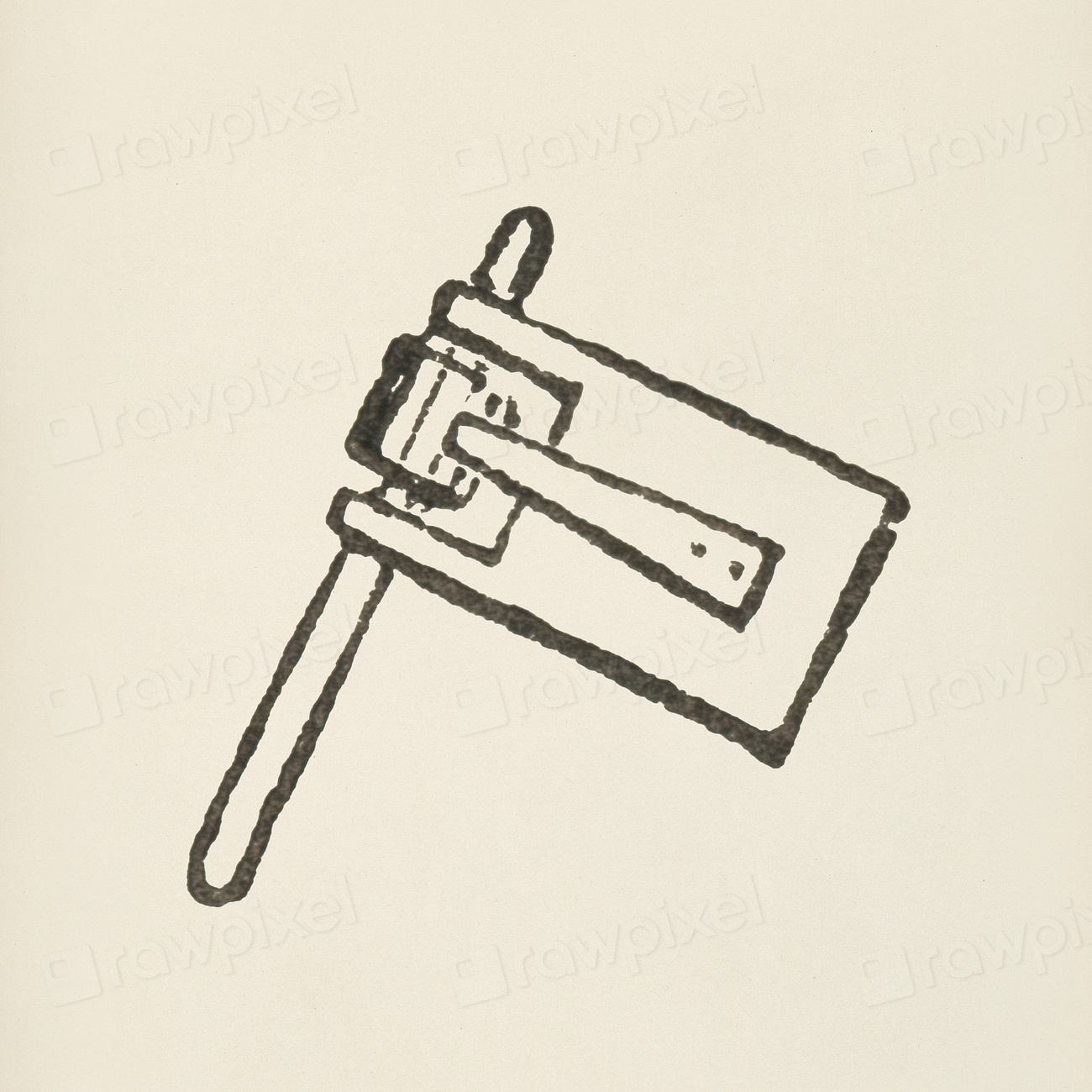 Football rattle icon L'ornement Polychrome | Premium PSD - rawpixel