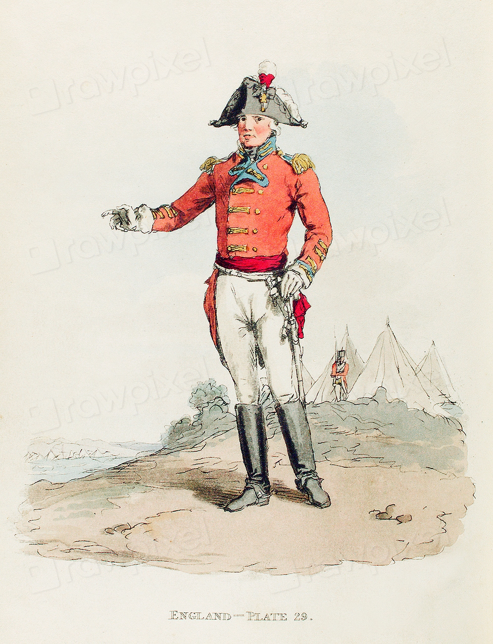 Illustration of a general from Picturesque | Free Photo Illustration ...