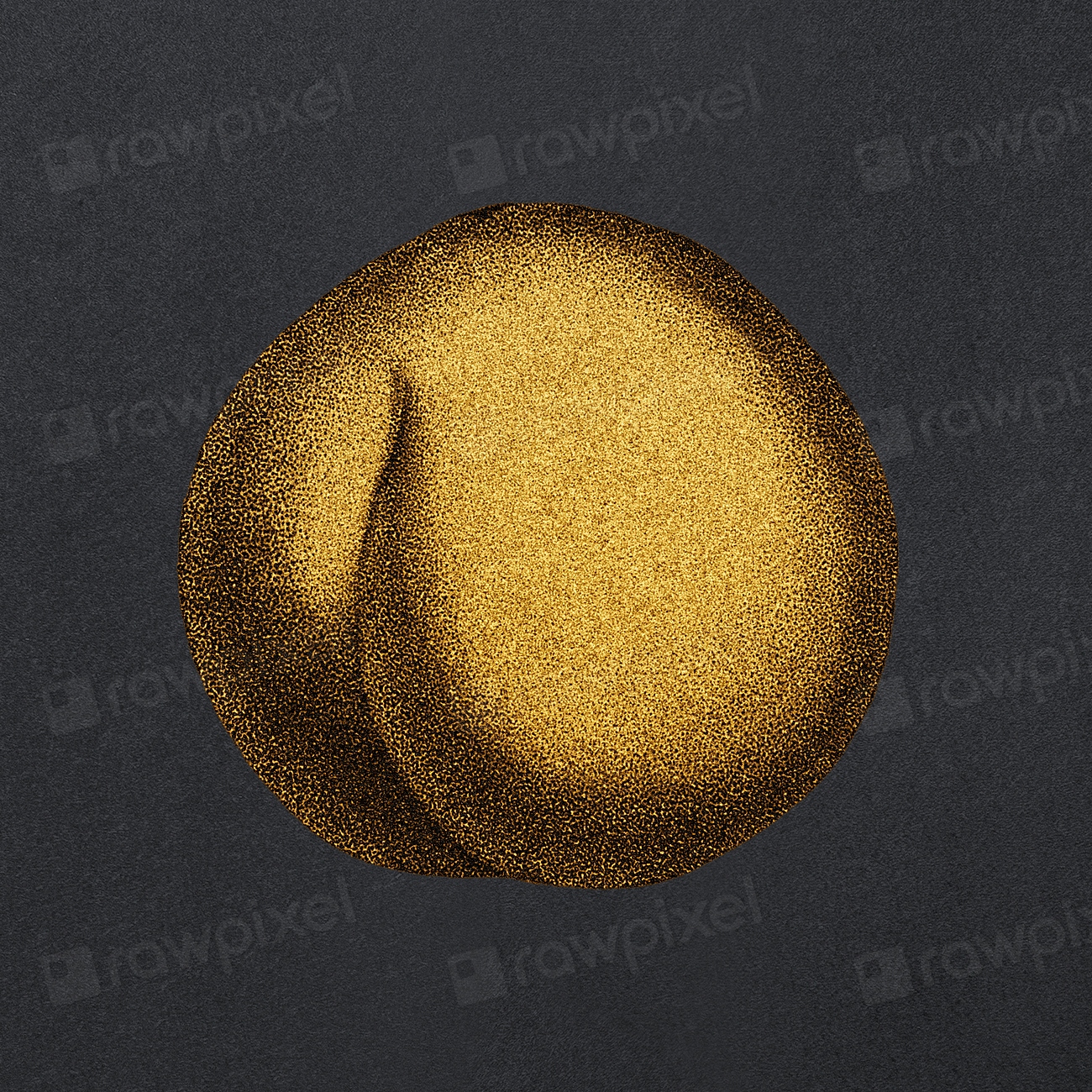 Vintage gold flower design element | Premium PSD - rawpixel