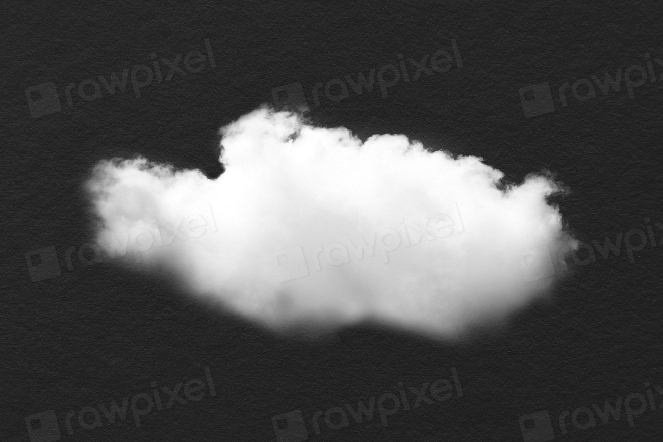 White cloud clipart, sky design | PSD - rawpixel