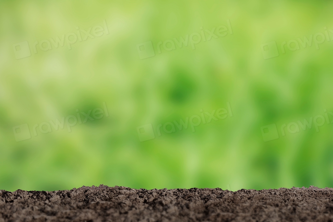 Soil border, green environment background | Premium PSD - rawpixel