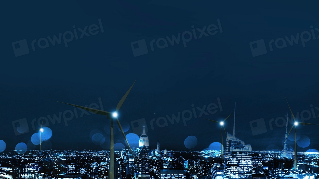 Blue environment desktop wallpaper, renewable | Free Photo - rawpixel