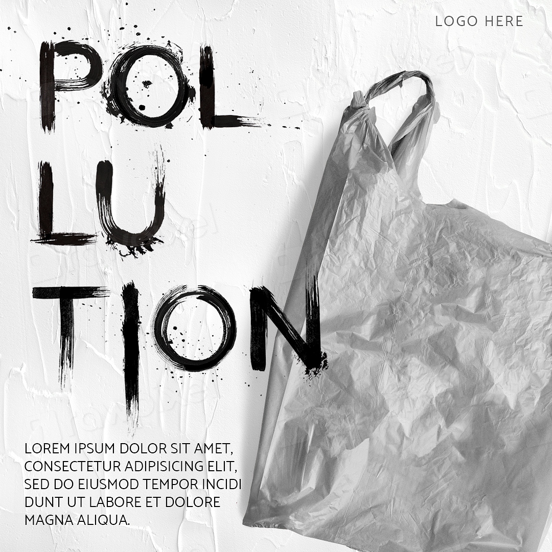 Stop plastic pollution campaign social | Premium PSD Template - rawpixel