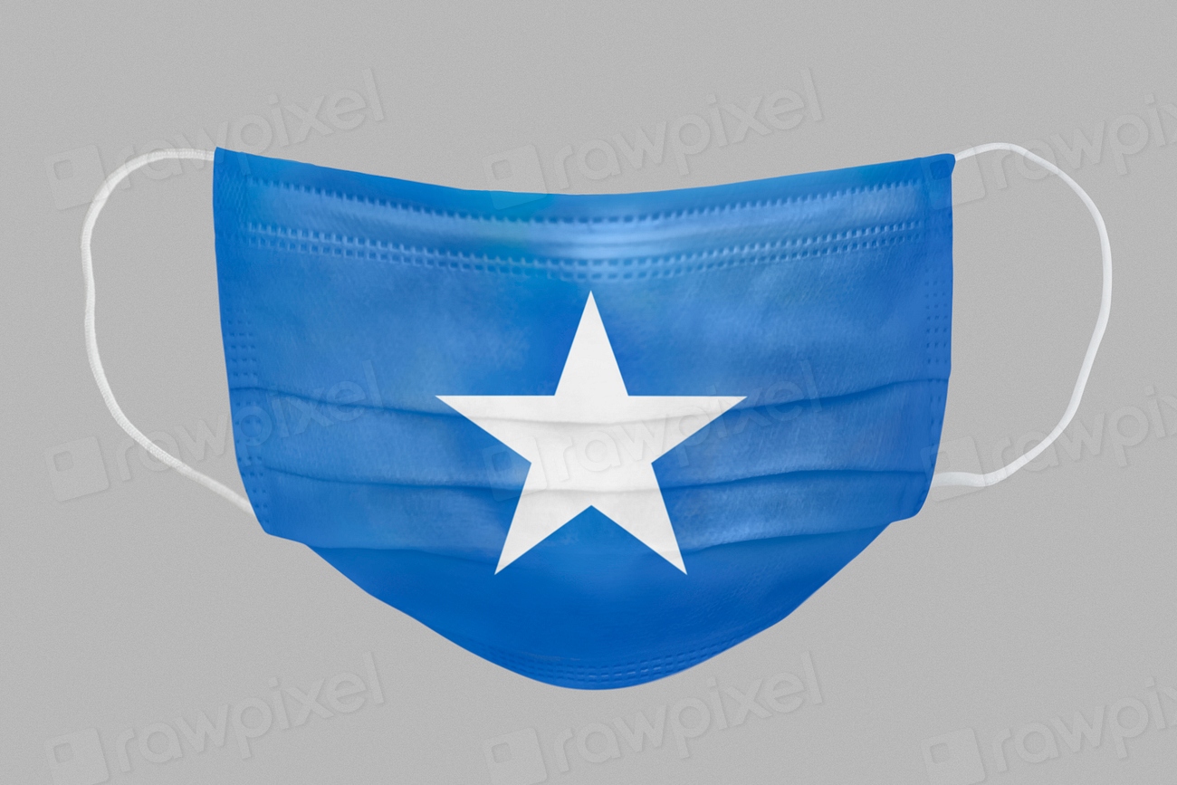 Somali flag pattern face mask | Premium PSD - rawpixel