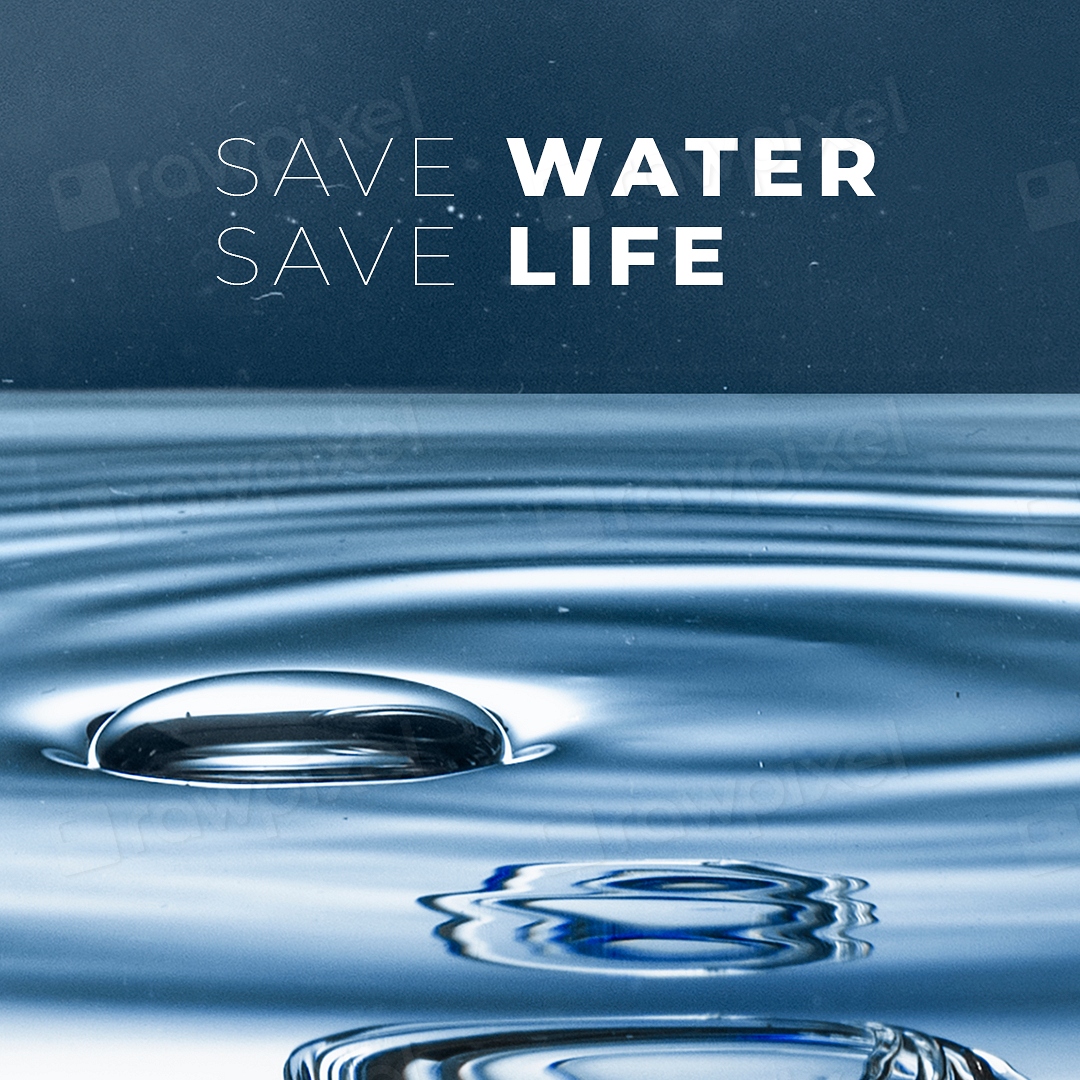 Save water template psd groundwater | Premium PSD Template - rawpixel