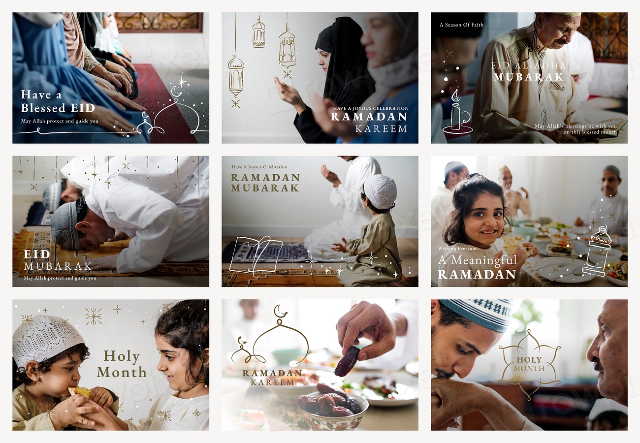Editable Ramadan template psd greeting | Premium PSD - rawpixel