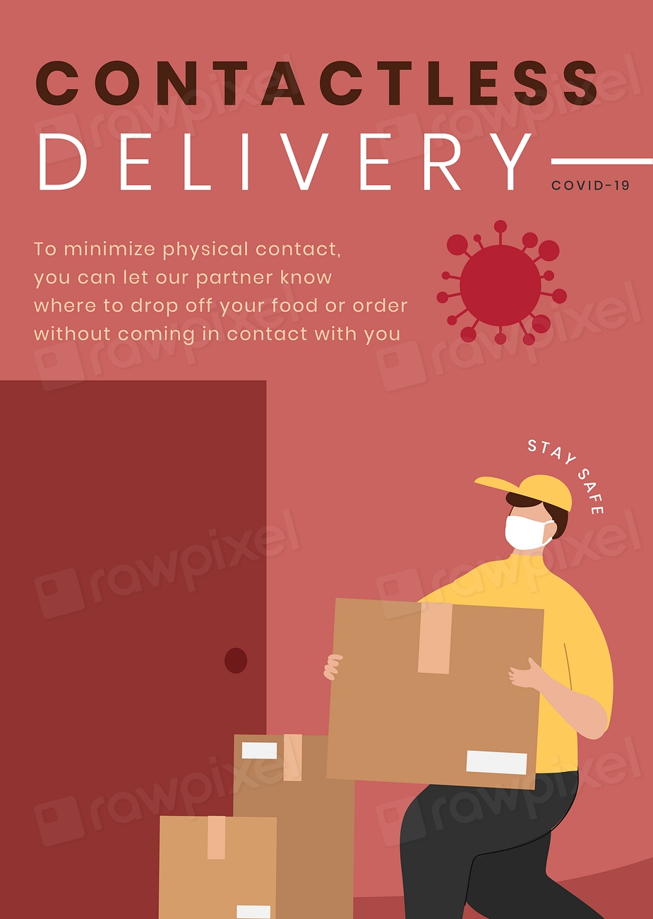 Contactless delivery in new normal | Free Photo - rawpixel