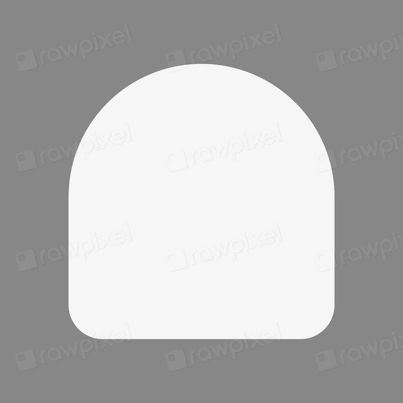 Arch shape clipart, white geometric | Free Vector - rawpixel