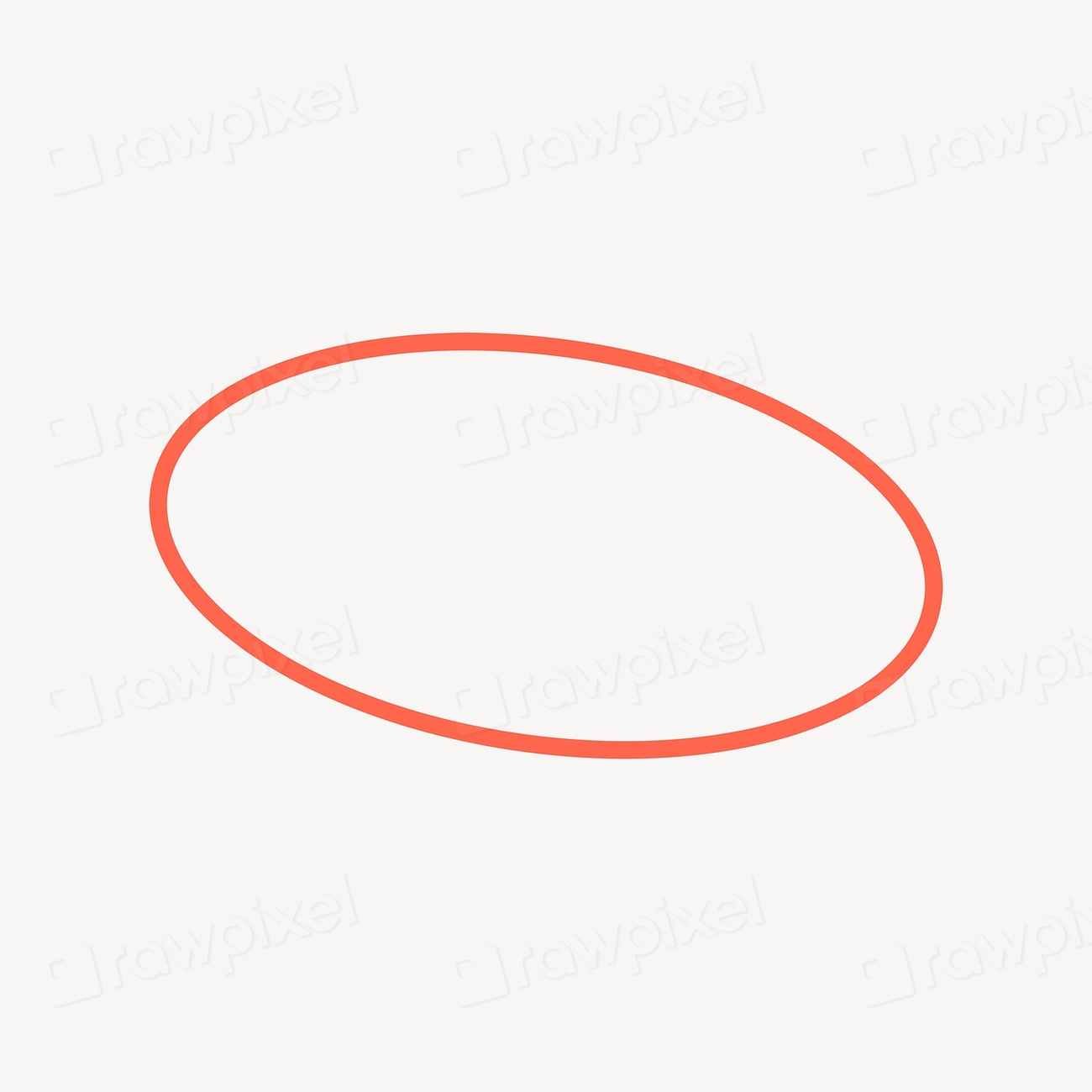 Oval frame clipart, geometric shape | Premium PSD - rawpixel