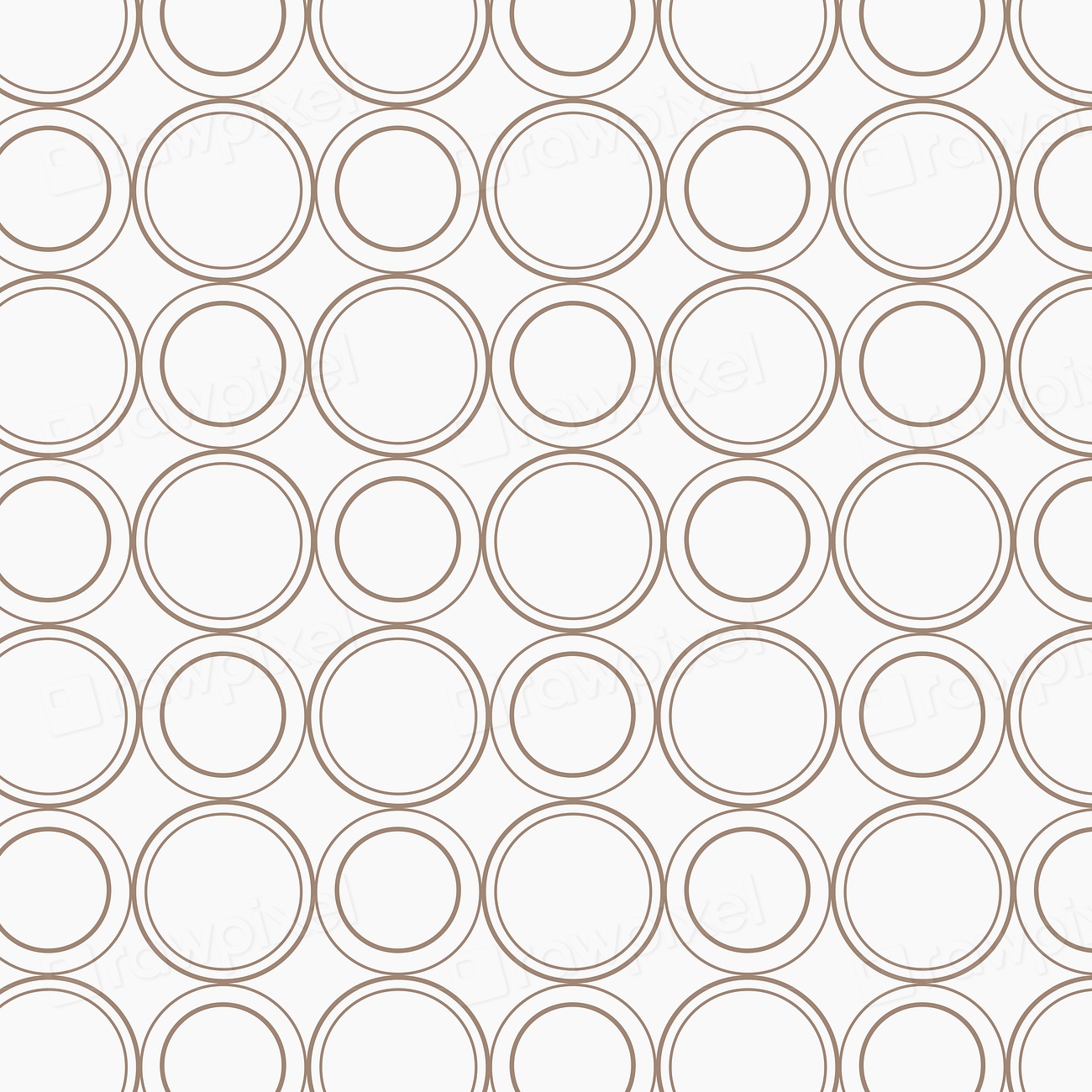 Seamless round geometric pattern vector | Premium Vector - rawpixel