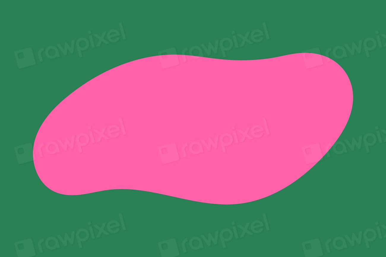 Pink irregular shape sticker psd | Free PSD - rawpixel