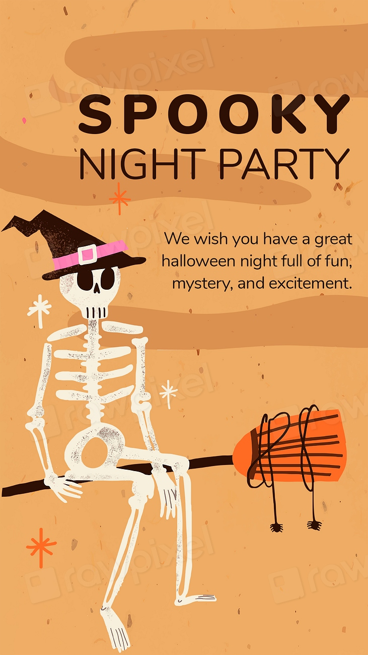 Halloween story template psd, celebration | Premium PSD Template - rawpixel