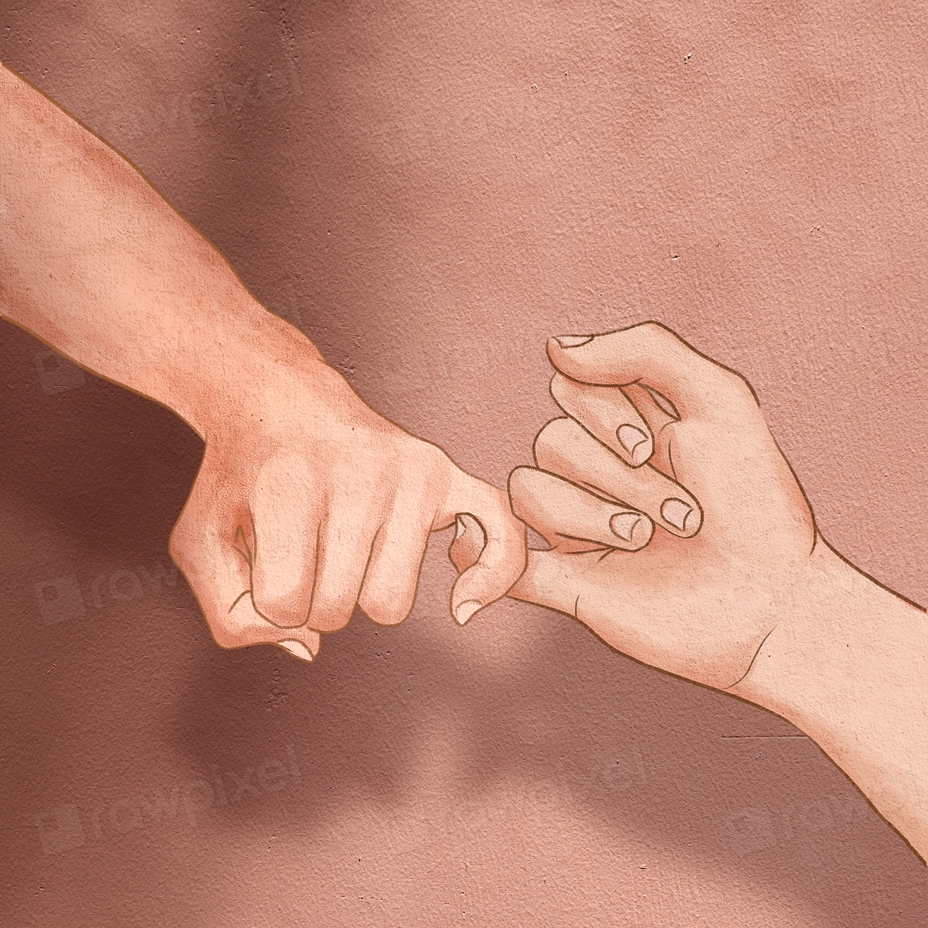 Hand showing pinky finger | Premium Photo Illustration - rawpixel