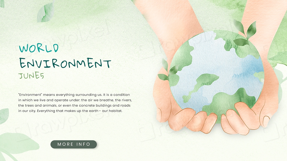 Editable environment presentation template psd | Premium PSD Template ...