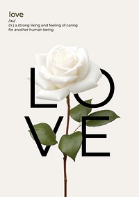 Love poster template | Premium Editable Template - rawpixel