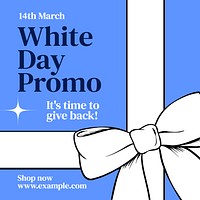 White day promo Instagram post | Premium Editable Template - rawpixel