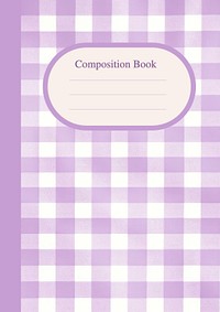 Composition book planner template, editable | Premium Editable Template ...