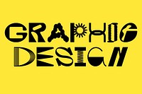 Typo Modernism Black | Premium Editable Design - rawpixel