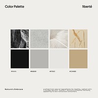 Color palette Instagram post template, | Premium Editable Template ...