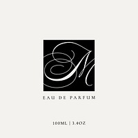 Perfume label template, editable business | Premium Logo Maker - rawpixel