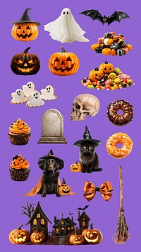 Editable Halloween design element set | Premium Editable Design - rawpixel