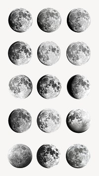 Editable Full moon design element | Premium Editable Design - rawpixel