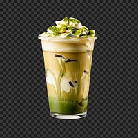 Matcha latte cup animation isolated | Free Transparent Video - rawpixel