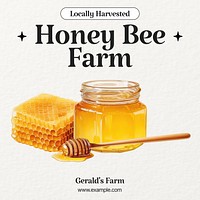 Honey bee farm Instagram post | Free Photo - rawpixel