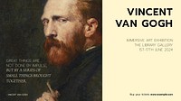 Van Gogh exhibition blog banner | Free Photo - rawpixel