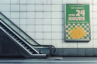 Train station billboard sign mockup | Premium PSD Mockup - rawpixel