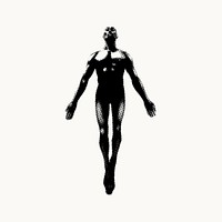 Floating man halftone design | Free Photo Illustration - rawpixel